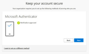 Signing in to your new Microsoft 365 account