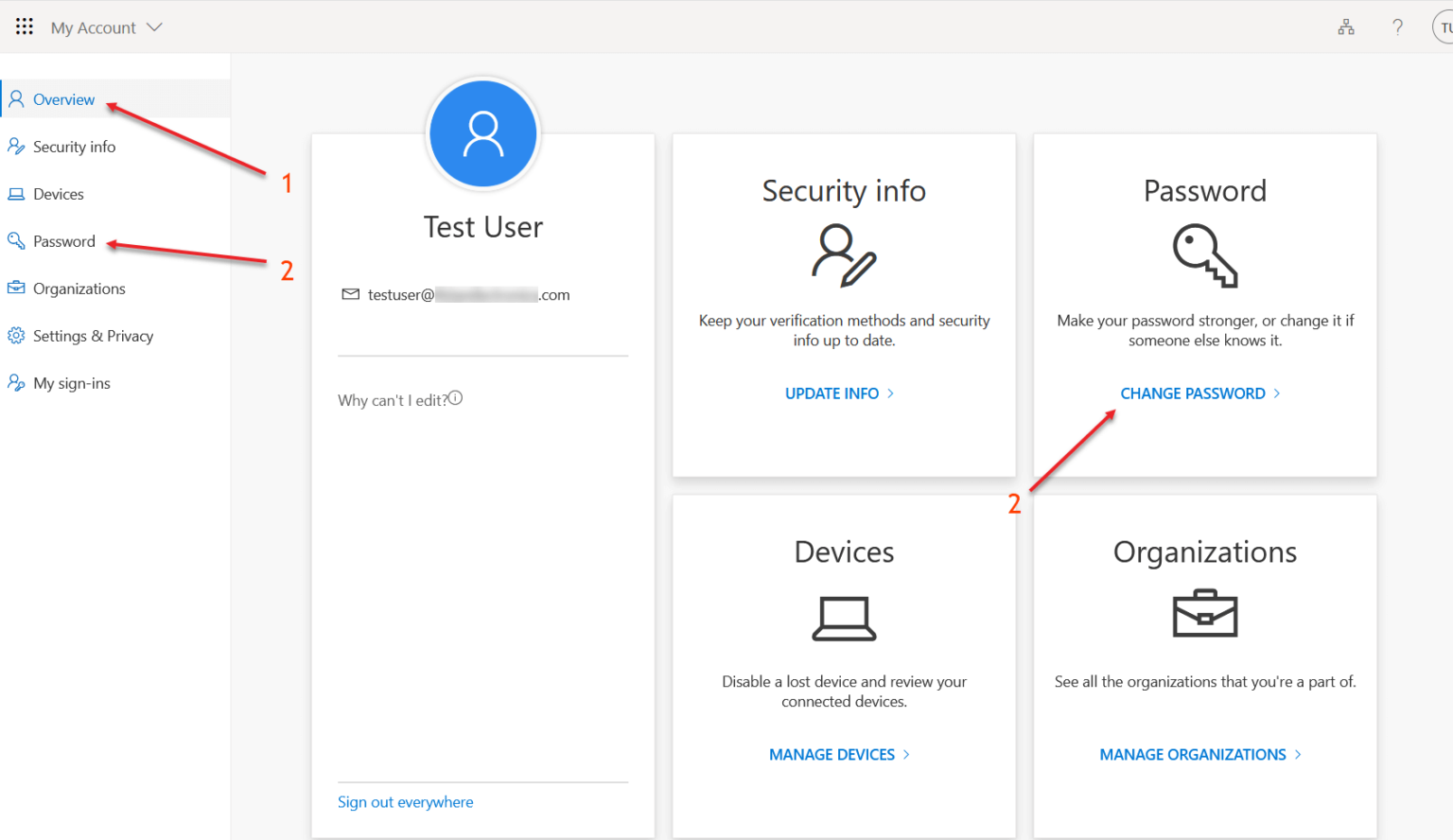 Change Your Microsoft 365 Password